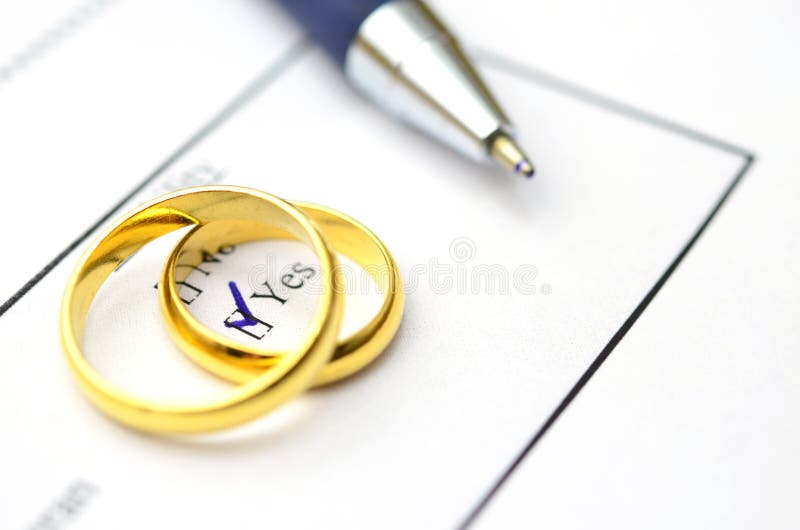 Ring cover word yes stock photo. Image of wedding, information - 44111200