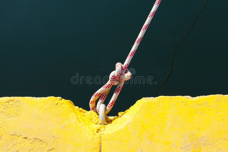Ring docking and mooring stock image. Image of boat, dock - 35062329