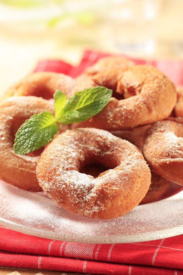 Ring donuts stock image. Image of closeup, homemade, deep - 28077043