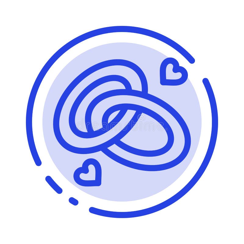 Ring, Engagement, Wedding Ring, Engagement Ring, Love Blue Dotted Line ...