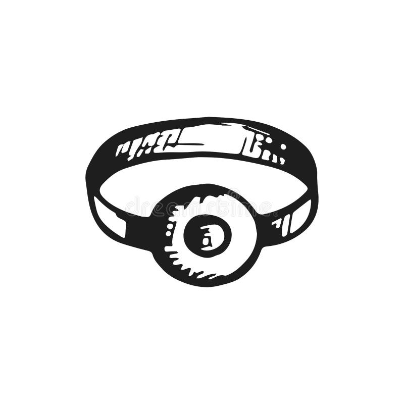 Ring Female Bijouterie Vector Hand Sketch Isolated Stock Vector ...