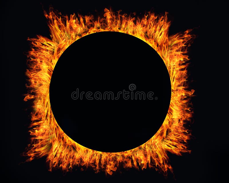 Fire Ring Black Background Stock Illustrations – 7,812 Fire Ring Black ...