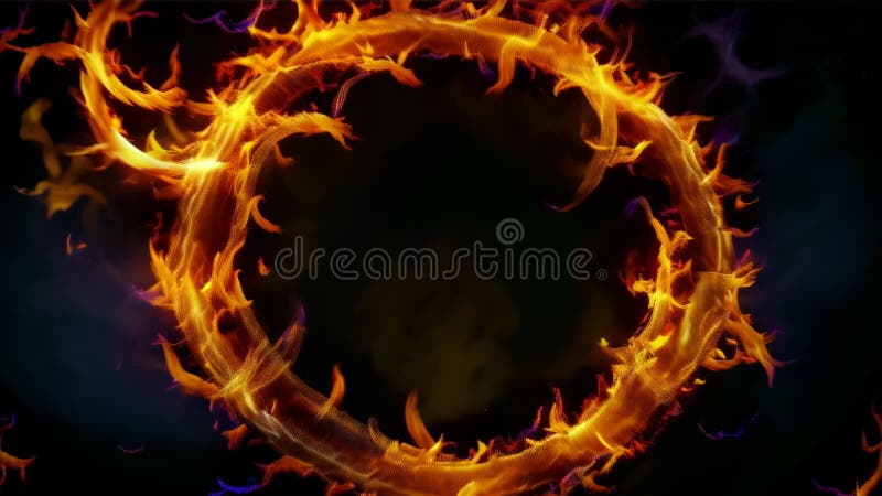Ring of Fire stock footage. Video of fire, powerful - 303982624