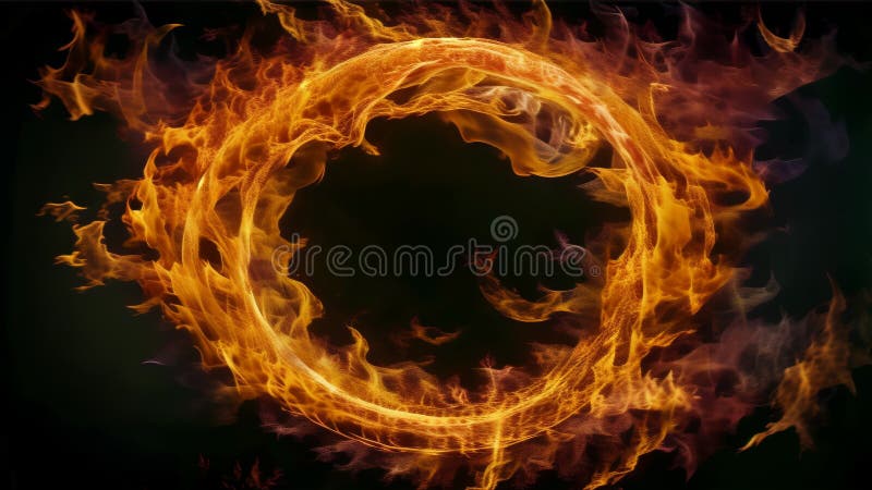 Ring of Fire stock video. Video of beautiful, movement - 304032543