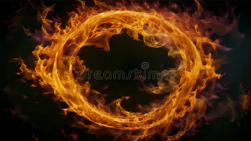 Ring of Fire stock footage. Video of powerful, energy - 303983066