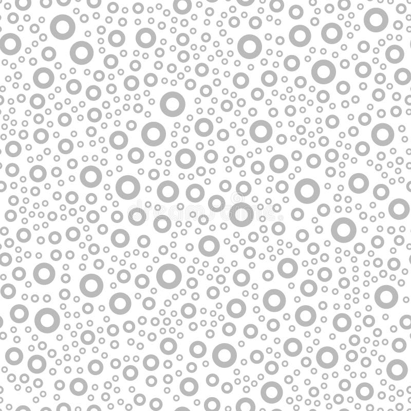 Ring Gray Pattern. Seamless Vector Stock Vector - Illustration of ...