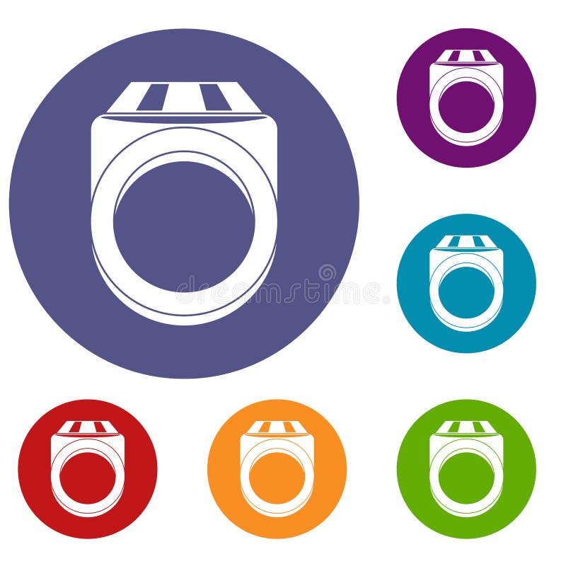 Ring icons set stock vector. Illustration of icons, marriage - 96465501