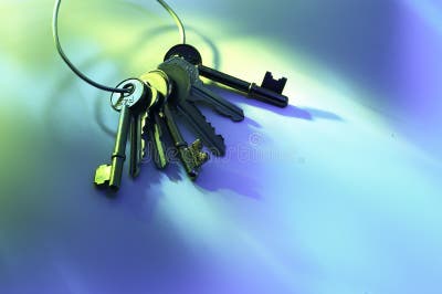 Ring of Keys stock image. Image of green, metal, tools - 40684645