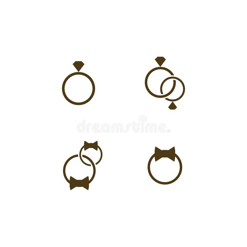 Ring logo template stock vector. Illustration of silver - 202919678