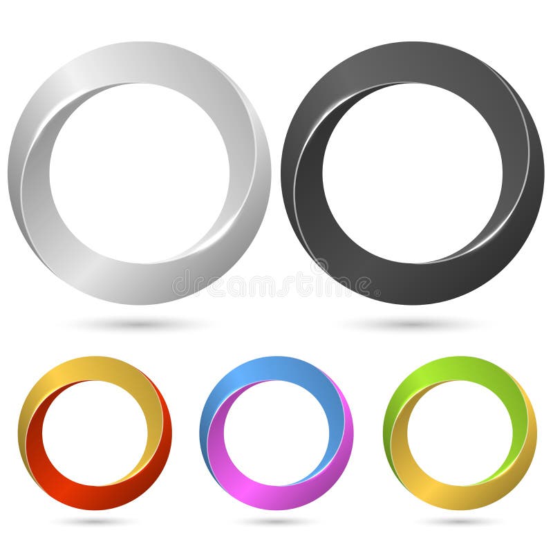 Ring loop sign stock vector. Illustration of logotype - 62817166