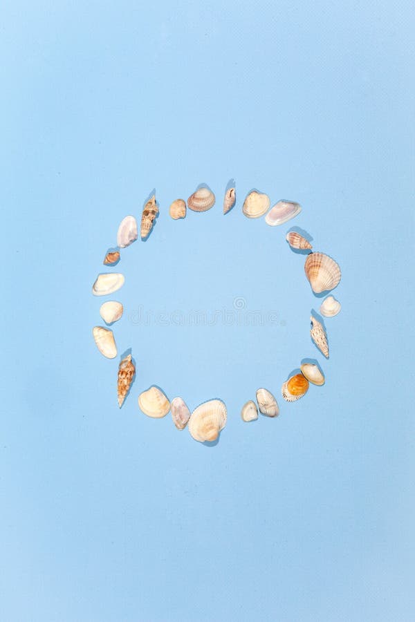 Ring Made of Shells and Sea Stones Stock Photo - Image of armlet ...
