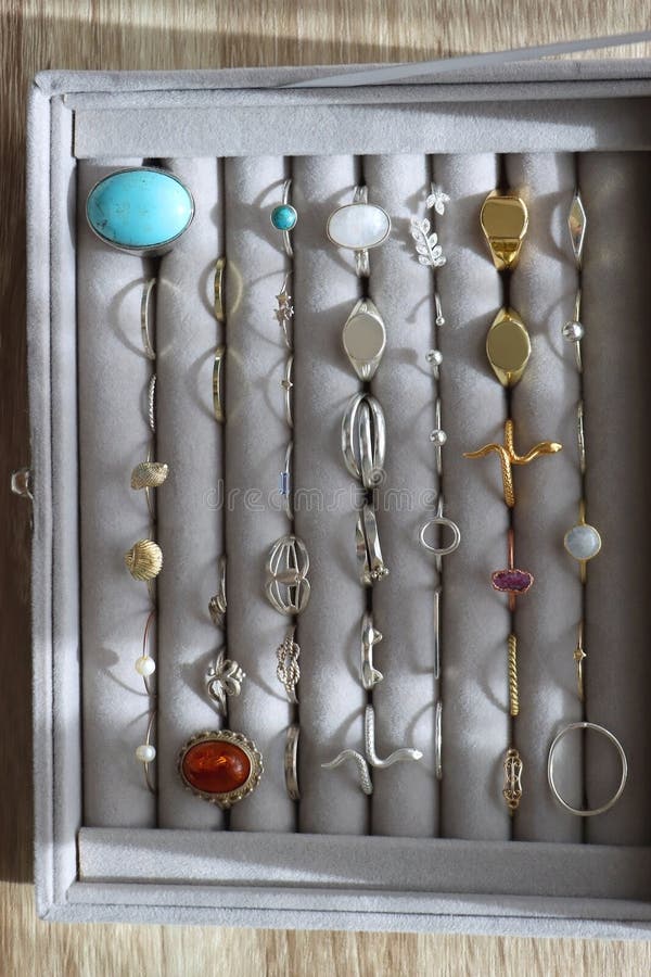 Ring Organizer stock image. Image of jewellery, decoration - 269515609