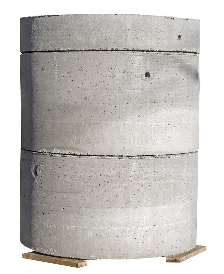 Ring for Overlapping Wells of the Drainage System Stock Photo - Image ...