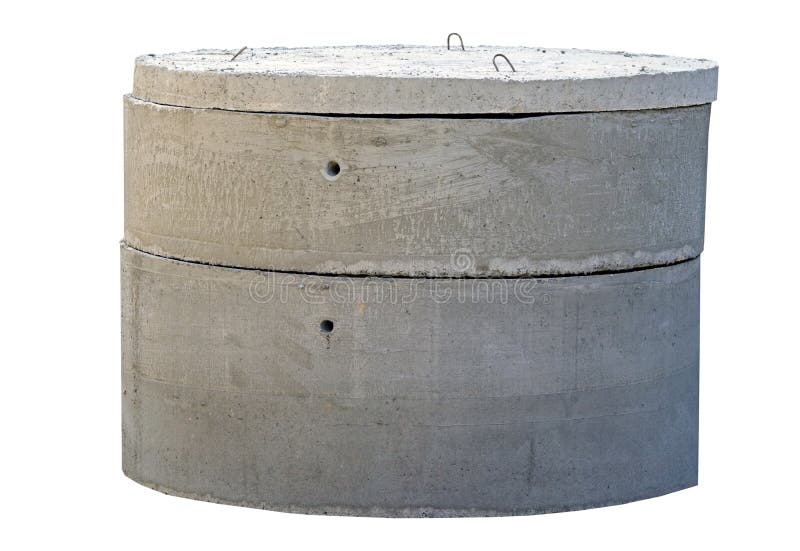 Ring for Overlapping Wells of the Drainage System Stock Photo - Image ...