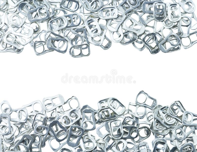 Ring pull aluminum of cans stock image. Image of pressure - 114950933