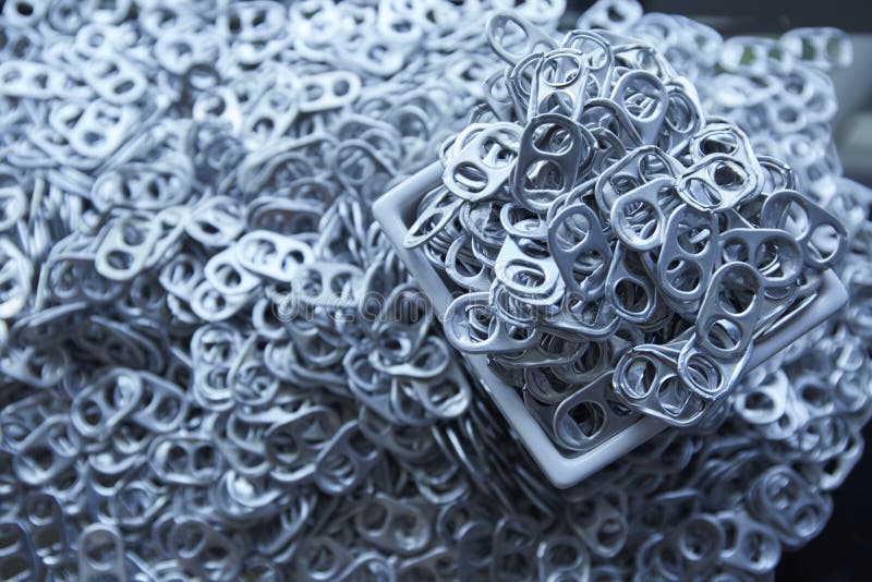 Ring pull aluminum of cans stock photo. Image of abstract - 161253612