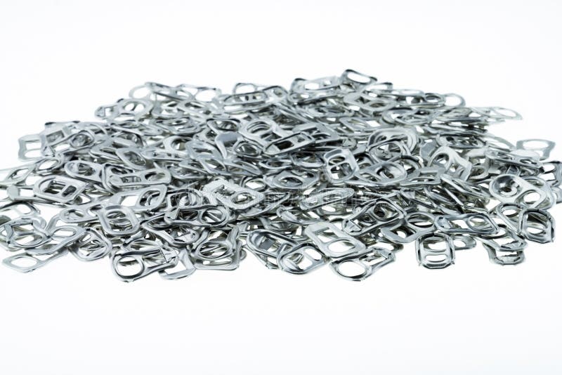 Ring pull aluminum of cans stock photo. Image of pile - 114953504