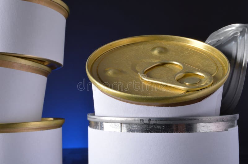 Pop top can within a can stock image. Image of invigorate - 243865745