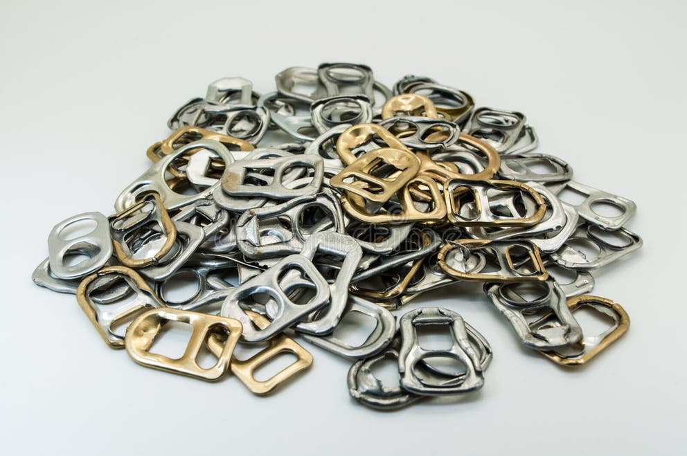 Ring pull stock image. Image of aluminum, gold, gray - 78068271