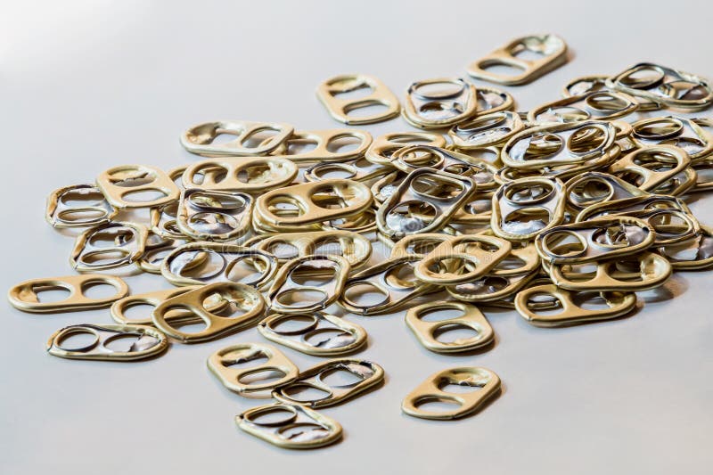 Ring pull for recycle stock image. Image of hoop, loop - 55019643