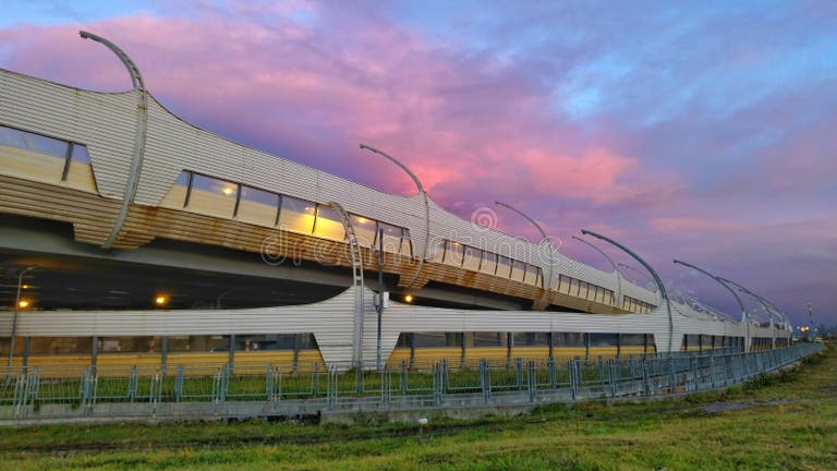 Ring Road in the City at Dawn Stock Photo - Image of ring, city: 295780620