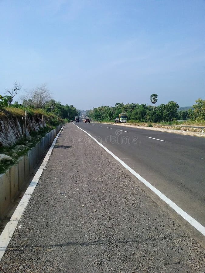 The Ring Road in Tuban, East Java As Seen from the Top of the Highest ...