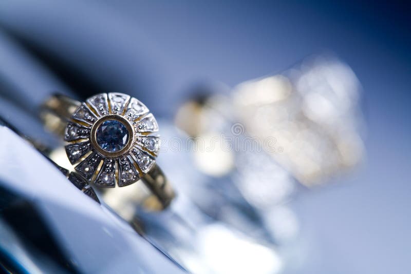 Ring & rocks stock photo. Image of shiny, luxury - 12659700