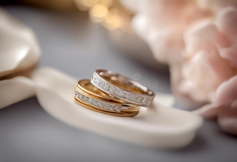 Ring Sample Container Band Plain Dding Box Stock Illustration ...