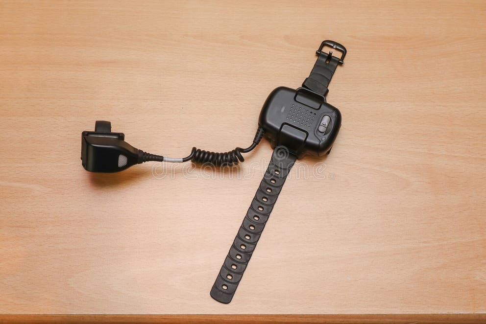 Ring Scanner Bracelet stock image. Image of professional - 139408755