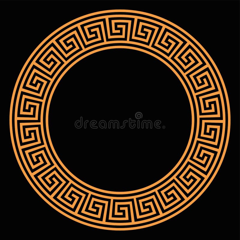 Greek Background Orange Black Stock Illustrations – 302 Greek ...