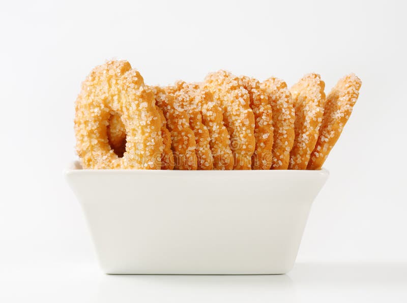 Ring-shaped cookies stock image. Image of sweet, closeup - 56644537