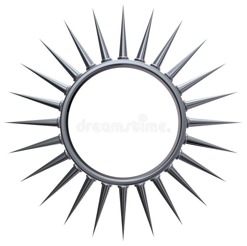 Spiky Ring Stock Illustrations – 108 Spiky Ring Stock Illustrations ...
