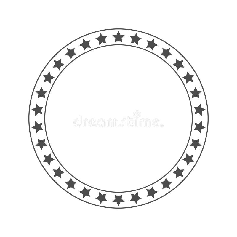 Ring of Stars. Vector Illustration for Design Stock Vector ...