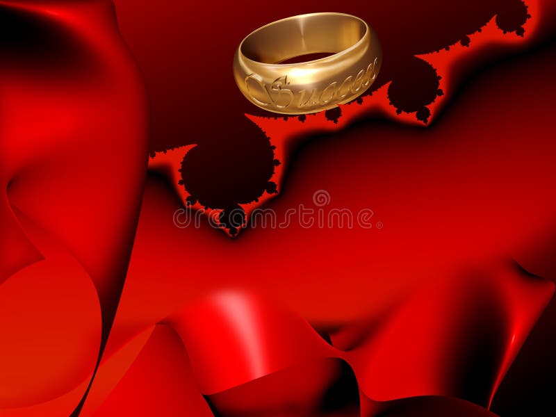 Ring of success stock illustration. Illustration of advertising - 12621815