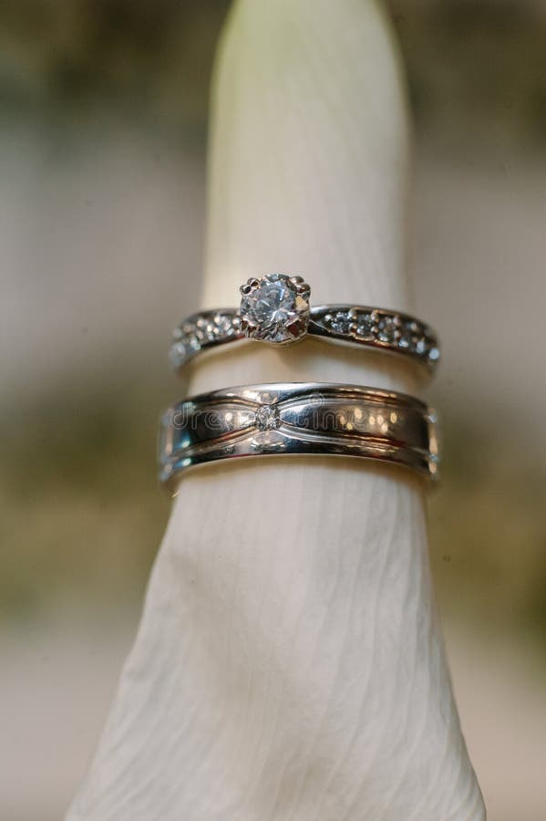 The Ring is a Symbol of a Marriage a Sign of Binding Stock Photo ...