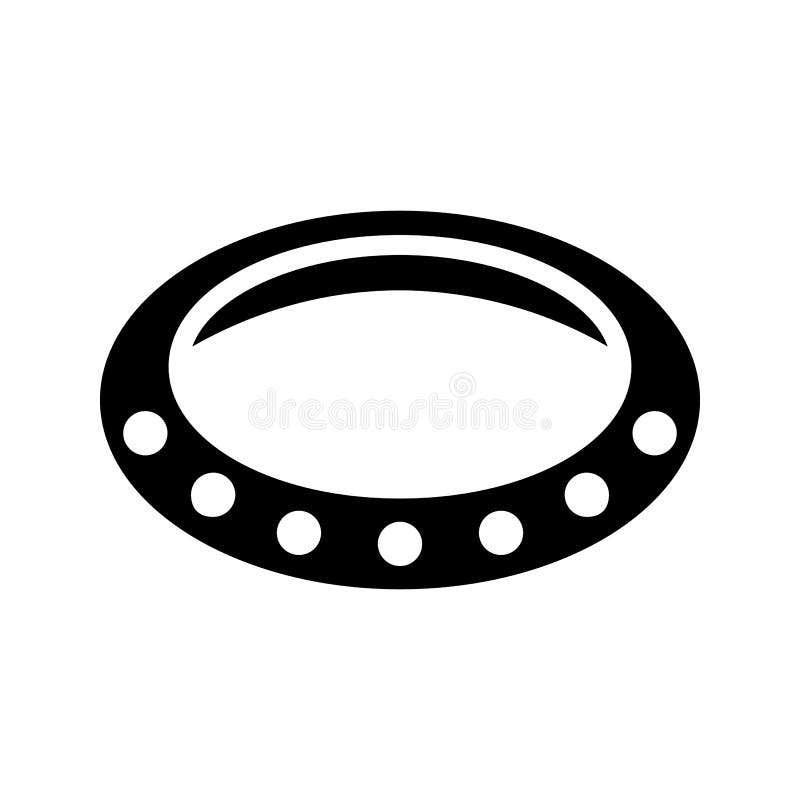 Ring Vector Illustration, Isolated Solid Style Icon Stock Vector ...