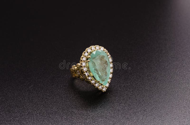 Ring stock photo. Image of yellow, diamonds, front, accessories - 60024406