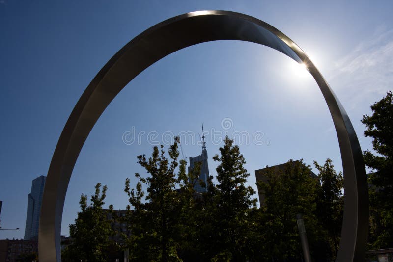 Ring in Warsaw editorial photography. Image of dome - 239177742