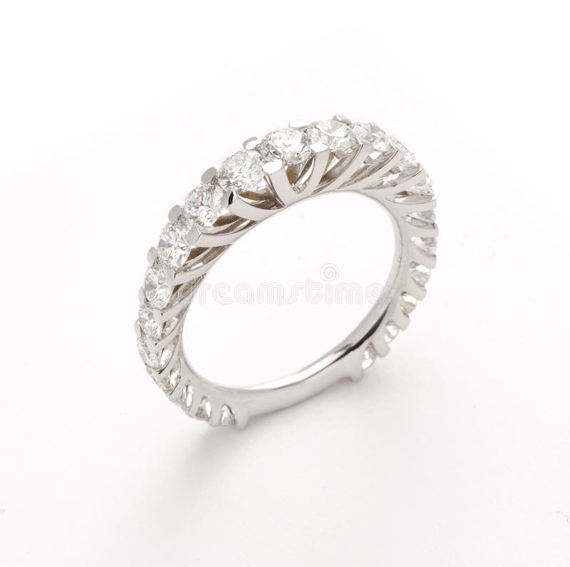 Ring stock photo. Image of white, jewellery, ring, view - 60026054