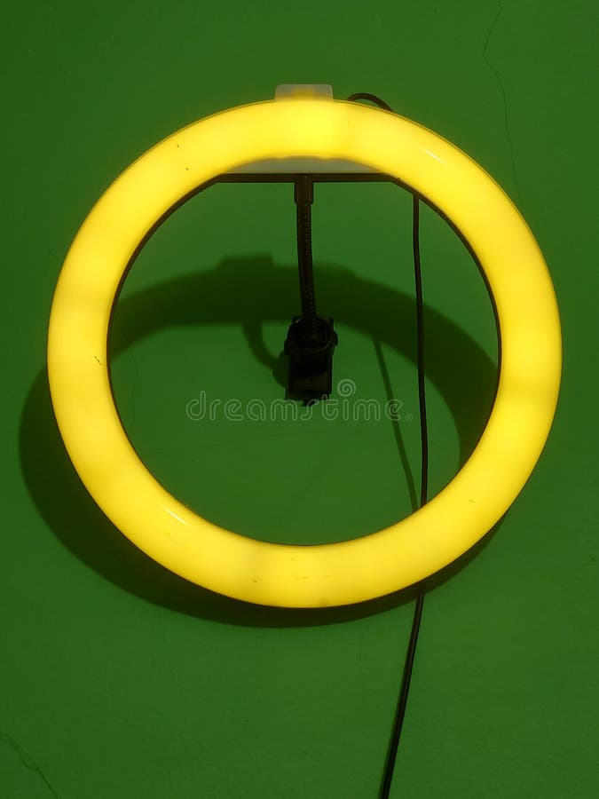 Ring Yellow Light stock photo. Image of ring, yellow - 267411416