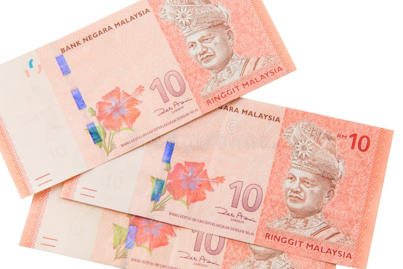 Ringgit currency, Malaysia stock photo. Image of isolate - 53869580