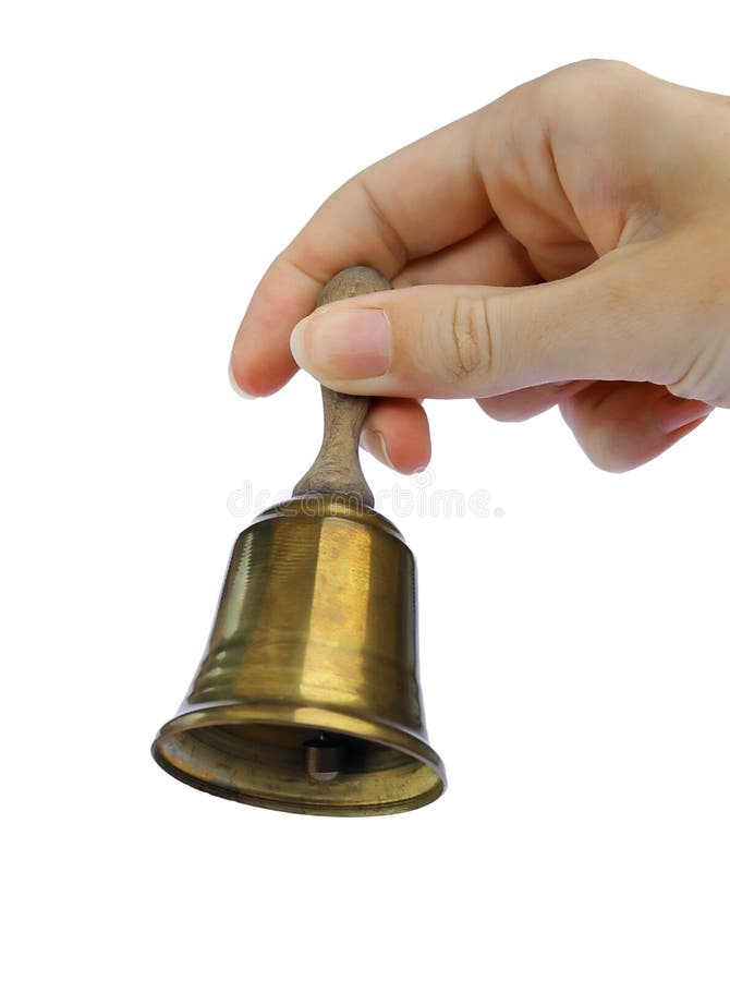 Ringing stock image. Image of clapper, music, white, bell - 10560801