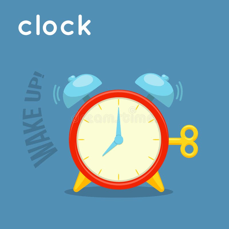 Alarm Clock Cartoon Sketch Vector Illustration Stock Vector ...