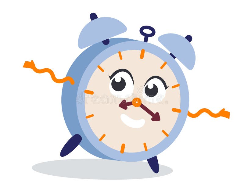 Ringing alarm clock. stock vector. Illustration of clipart - 275497241