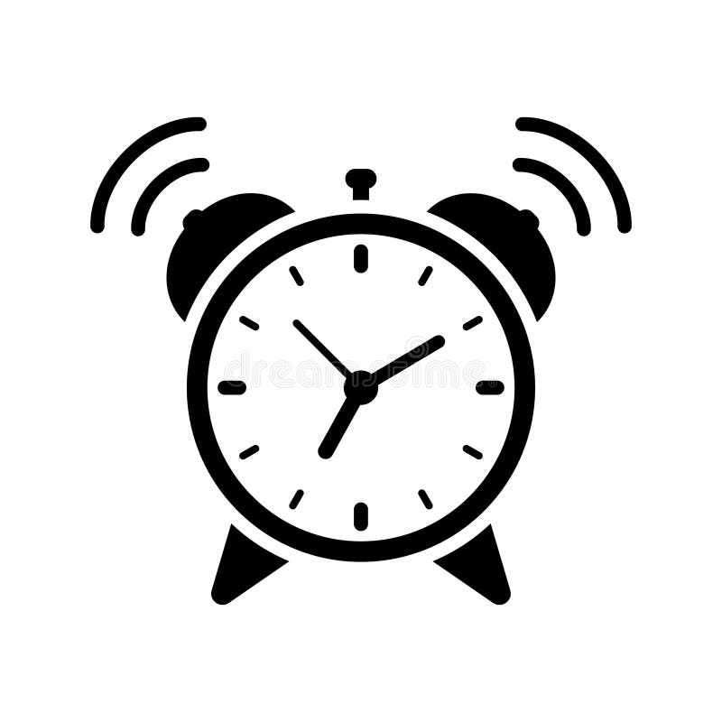 Ringing Alarm Clock Icon. Alarm Clock Icon, Vector Retro Alarm Clock ... Ringing Alarm Clock Icon. Alarm Clock Icon, Vector Retro Alarm Clock ...