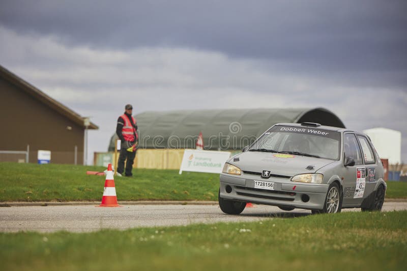 Ringkobing, Denmark, April 13, 2024: Circuit Racing in the City ...
