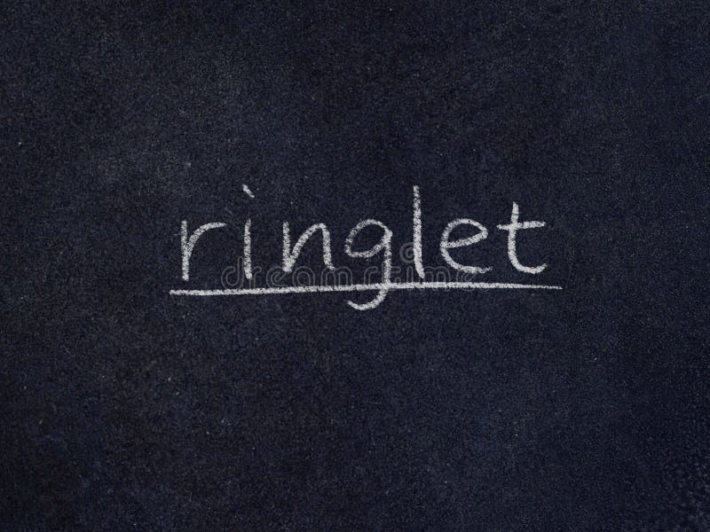 Ringlet stock image. Image of text, blackboard, background - 241502309