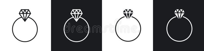 Ringline in Thin Line Black Color. Flat Simple Vector Symbols ...