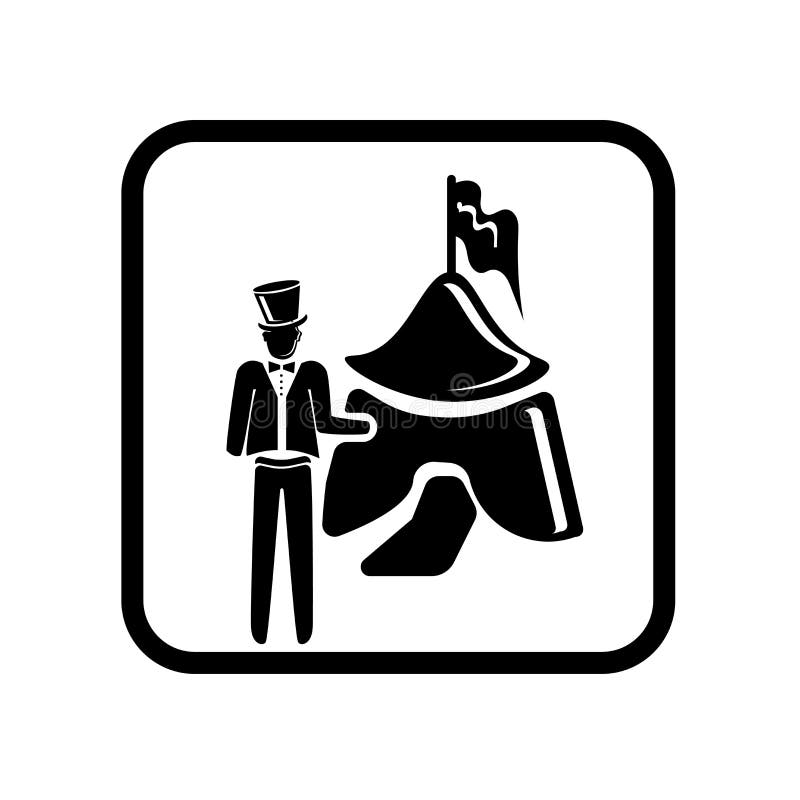 Ringmaster Icon Vector Isolated on White Background, Ringmaster Sign ...