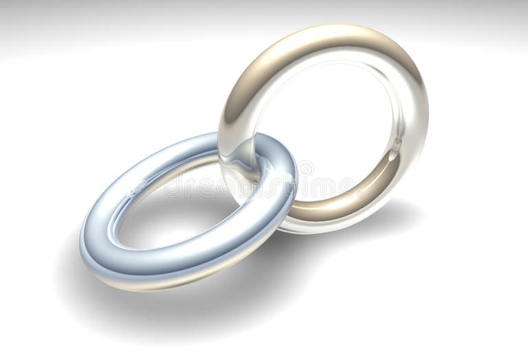 Linked Rings Stock Illustrations – 1,745 Linked Rings Stock ...
